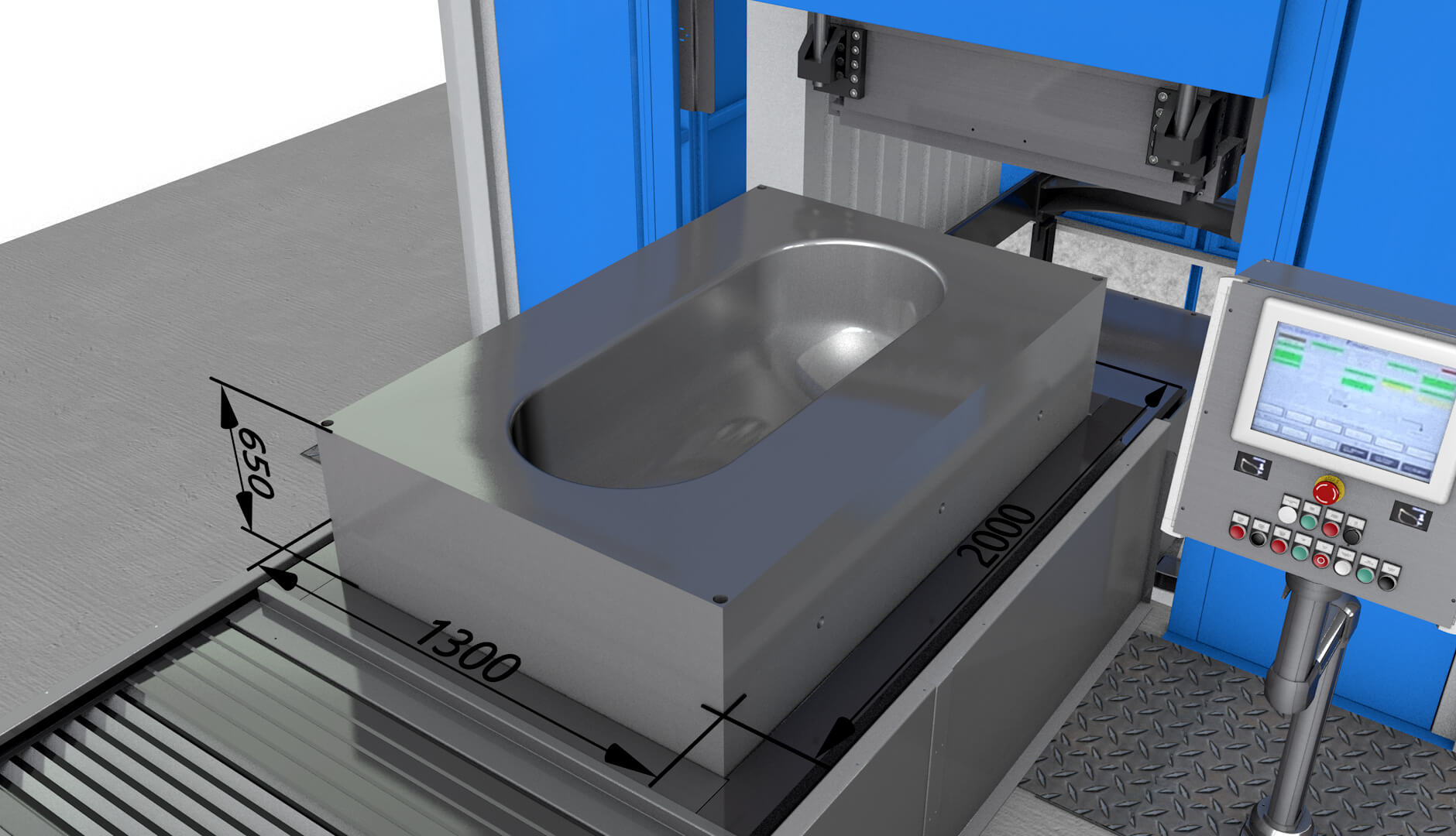 Fluid Forming Hydroforming Anlage | Werner-3D